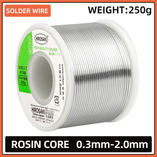 HIROSAKI TIN-LEAD SOLDER WIRE 250G SN60 PB40 ROSIN CORE FLUX-阿里巴巴
