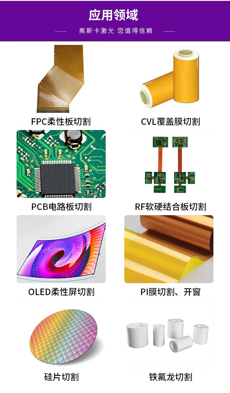 紫外皮秒激光切割机FPC硅片MPI透明膜PET晶圆激光划片切割机-阿里巴巴