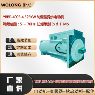 YBBP-4005-4 525KW 防爆型异步电动机 调频范围：5 ～ 70Hz-阿里巴巴