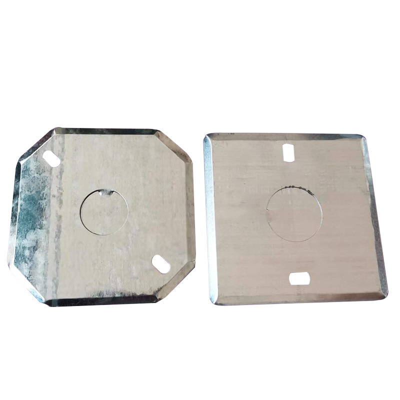 Factory Direct supply metal square round octagonal junction box cover ...