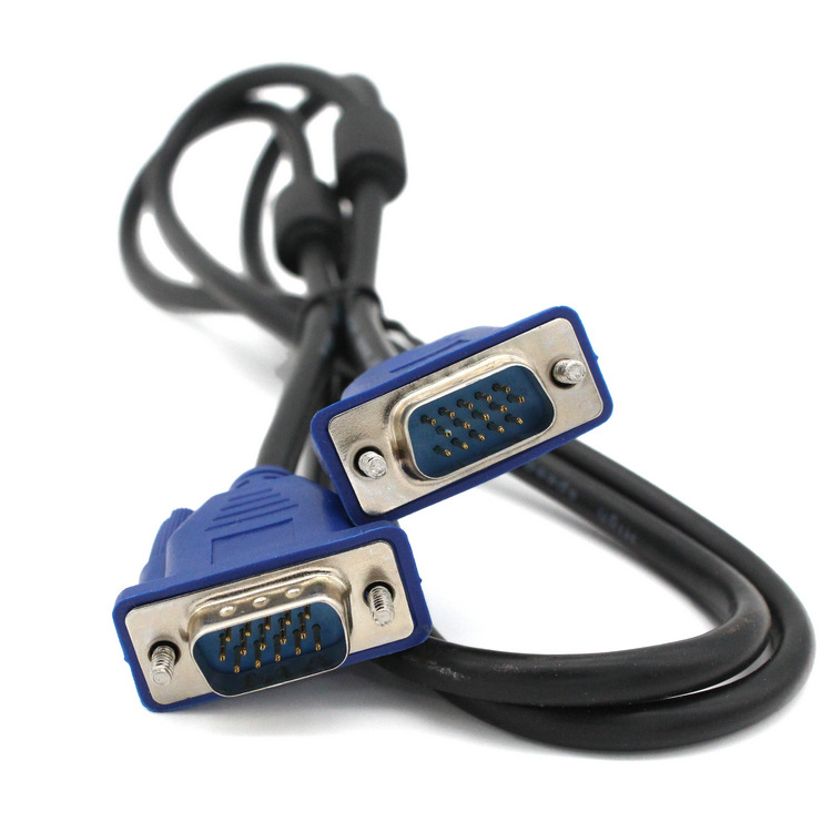 VGA线 电脑显示器视频连接线 VGA3+2 VGA电脑视频线 1.5米 VGA线-阿里巴巴