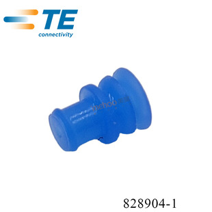 当天发货828904-1 原装TE连接器 接插件 蓝色空心防水塞连接器-阿里巴巴
