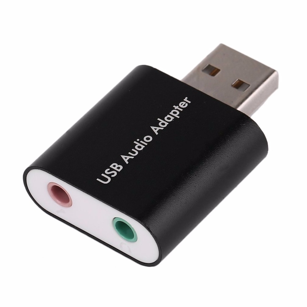 USB 2.0Audio Sound Card Adpater Mini External 7.1 CH Virtual-阿里巴巴
