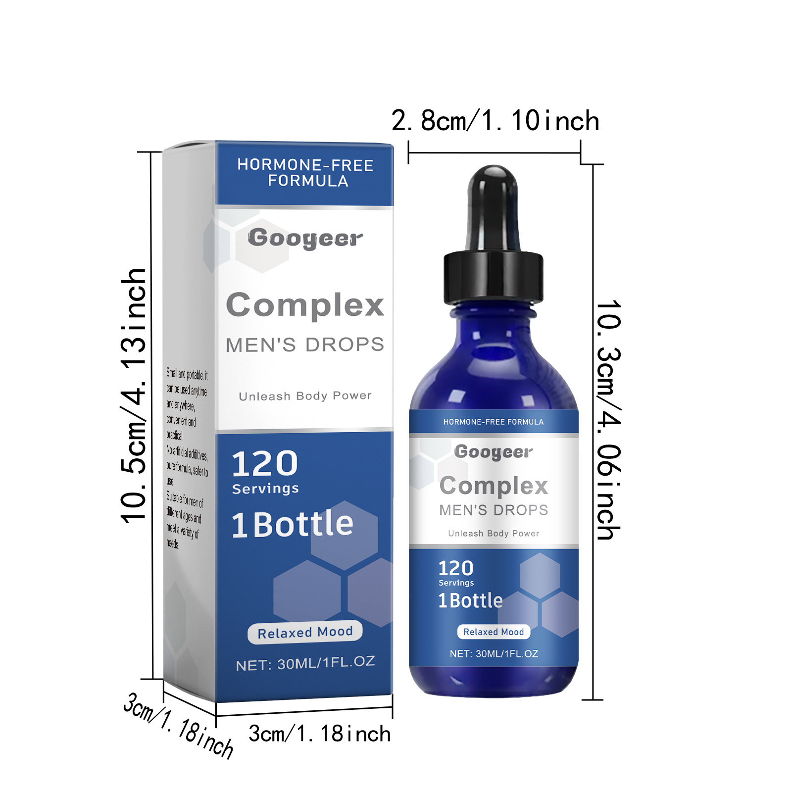 Googeer Complex Men’s Drops Body Treatment-阿里巴巴
