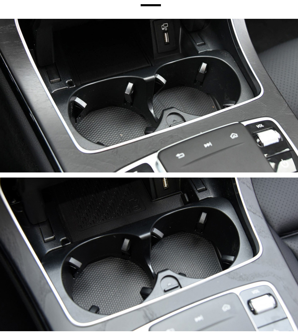 适用2056800691奔驰 W205W213W253W447C级GLC水杯架杯座饮料杯架-阿里巴巴