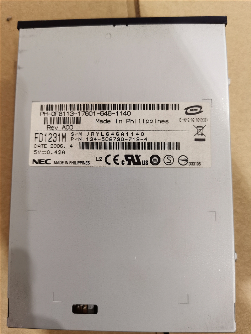 TEAC FD-235HG工业工控电脑软驱1.44M3.5寸NCE FD-1231M MPF-920-阿里巴巴