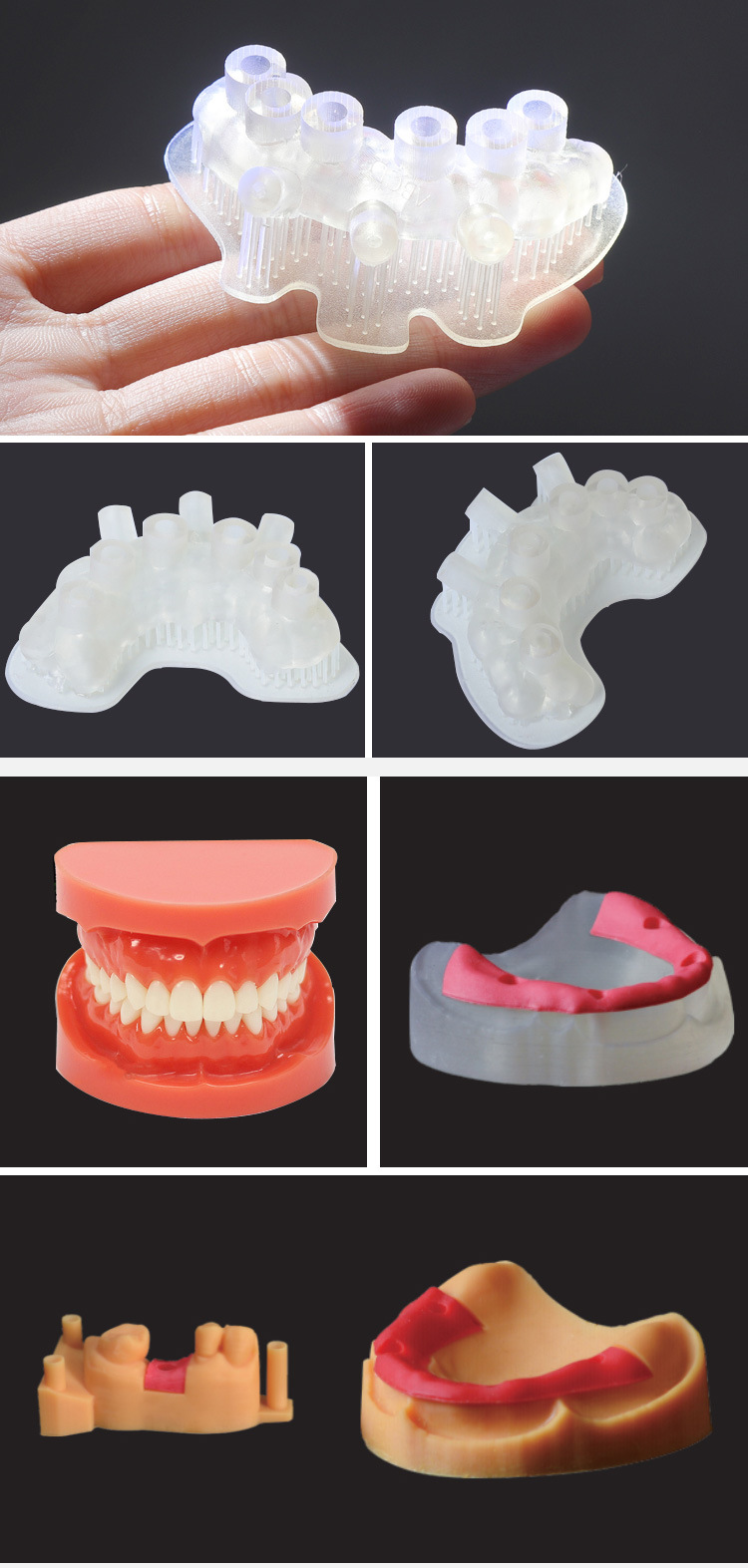 3D打印耗材DLP/SLA/LCD牙模正畸修复导板高精度齿科光敏树脂-阿里巴巴