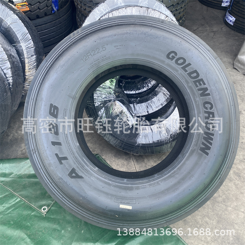 朝阳/金冠/公牛12R22.5 全钢真空载重卡车轮胎 AT186花大货车轮胎-阿里巴巴