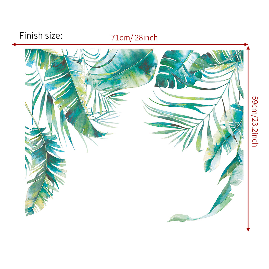 绿植藤蔓蝴蝶自粘PVC贴纸 JS-N0跨境定 制客厅卧室窗户装饰墙贴-阿里巴巴