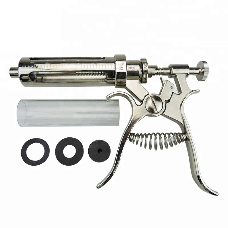Veterinary Semi-automatic Continuous Injector 30ML1-5ML Adjustable Semi ...