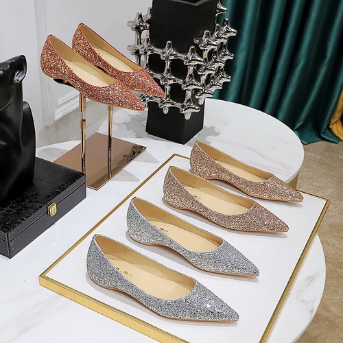 531-3 Banquet Fashion Versatile Low Heel Slope Heel Inner Height ...