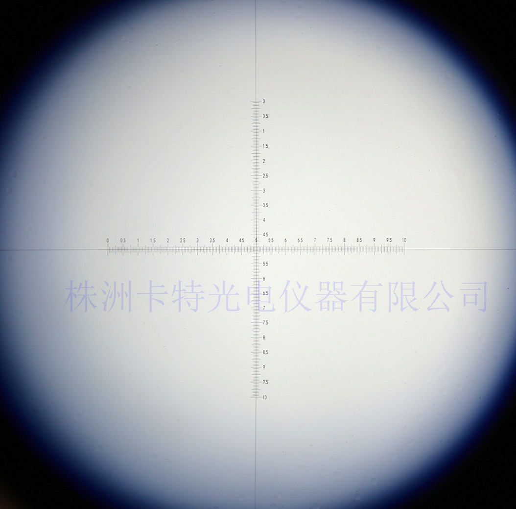 CAT943 显微镜目镜测微尺 十字标尺 分划板 0.05mm刻度 测微标尺-阿里巴巴
