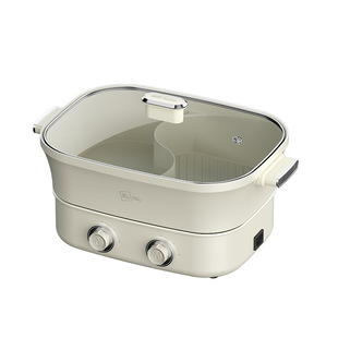 德国米技MIJI多功能锅EMP-L6810家用料理锅大容量分体鸳鸯电火锅-阿里巴巴