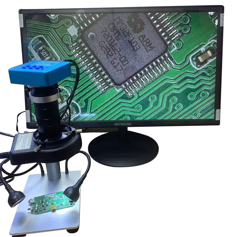 工业相机放大镜CCD检测仪测量屏 高清电子显微镜视频HDMI维修数码-阿里巴巴