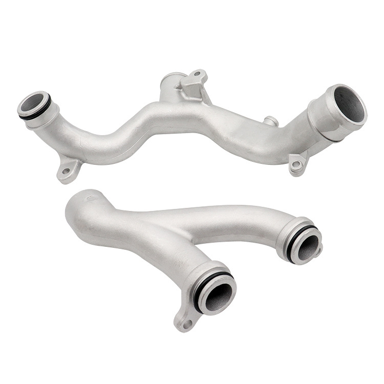 直销 适用路虎揽胜新款铝制冷却水管 改良款 LR092992+LR090630-阿里巴巴