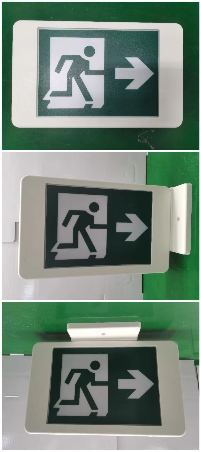 加工定制应急3W3h外贸LED出口应急灯EXIT疏散指示灯U/L认证-阿里巴巴