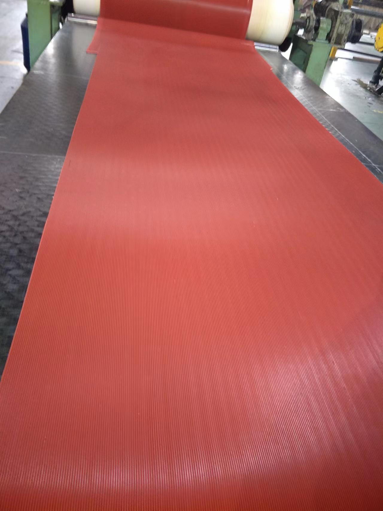 厂家供应红色条纹高压绝缘橡胶垫3-10mm5-35kv配电室专用绝缘地垫-阿里巴巴