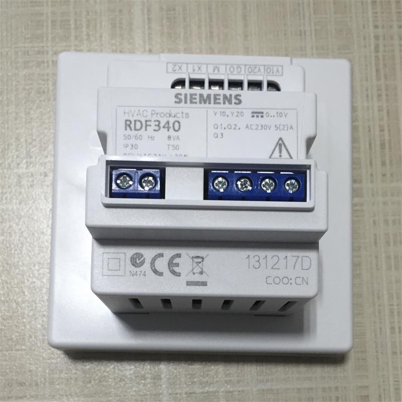 西门子RDF340模拟量比例积分温控器 siemens温控面板调温恒温器-阿里巴巴