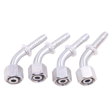 标准碳钢液压件20441-18-06T内螺纹胶管接头公制O型轻系列扣压式-阿里巴巴