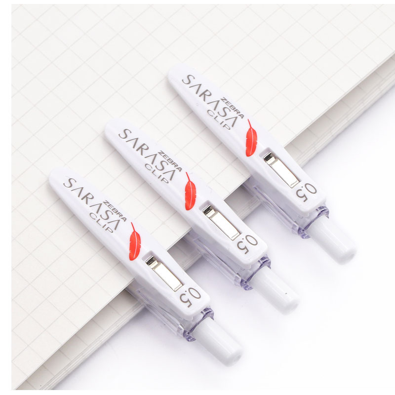 JJ99红羽毛限定款中性笔JJ15日系05黑芯按动弹跳按压批发学生文具-阿里巴巴