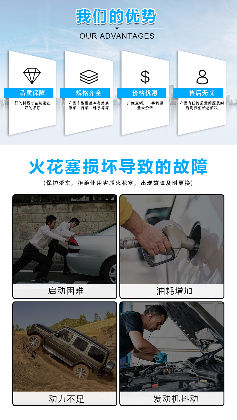 双铱金火花塞适用丰田汽车火嘴厂家直销 90919-01298 FC16HR-CY9-阿里巴巴