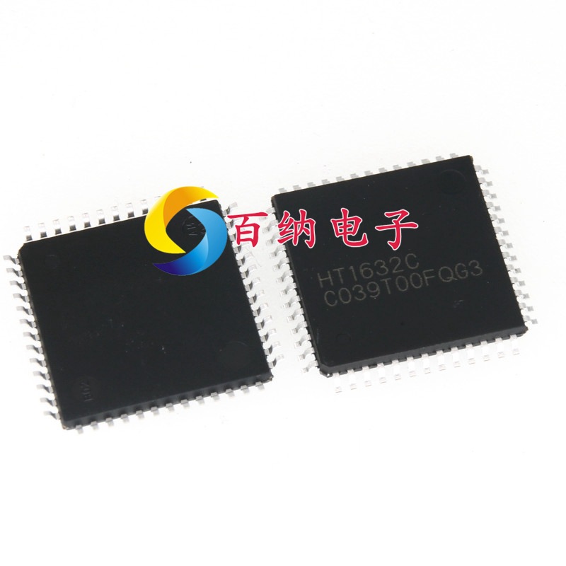 HT1632C HT1632 LED点阵液晶屏驱动芯片IC 贴片LQFP48 全新原装-阿里巴巴