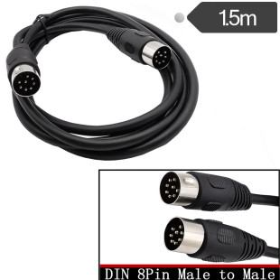 DIN 8Pin大din 8p连接线 din 8pin 公对公8 pin din 信号连接线-阿里巴巴