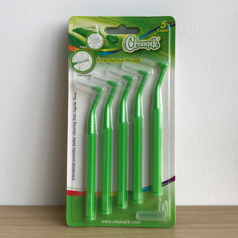 厂家批发cleanpik牙缝刷 牙间刷 正畸矫正牙缝清洁刷5支装-阿里巴巴