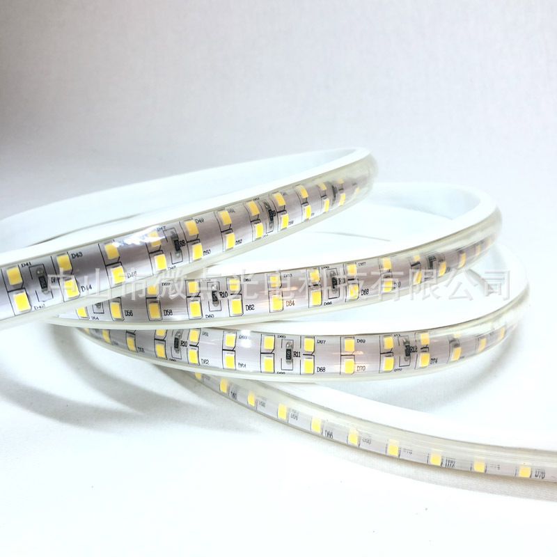 高亮工程灯带 220V 2835/3030 180珠 高压双排led柔性灯带防水-阿里巴巴