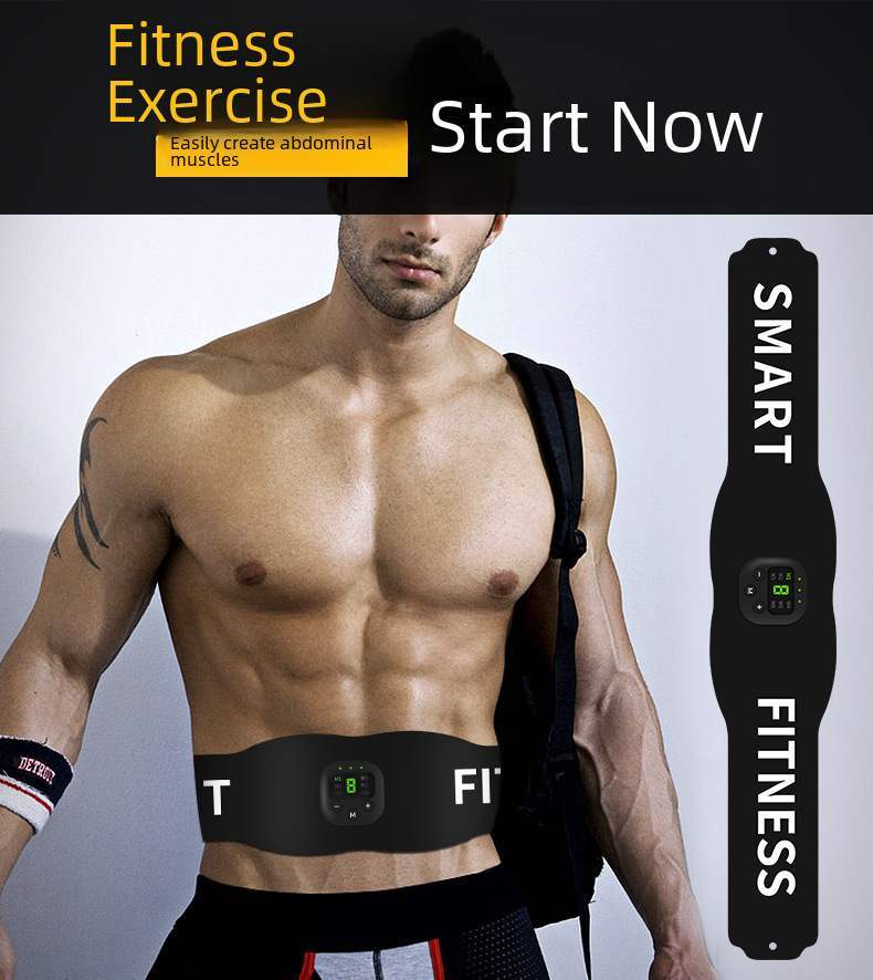 Amazon Explosions Abdominal Muscle with Smart EMS Fitness Belt Digital ...