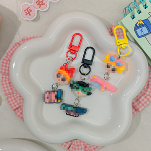 彩扣O09飞天小女警卡通挂件可爱炫酷ins少女心钥匙扣闺蜜个性书包-阿里巴巴