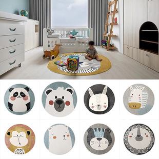 Household Cartoon Animal Pattern Carpet Children Crawling跨1-阿里巴巴