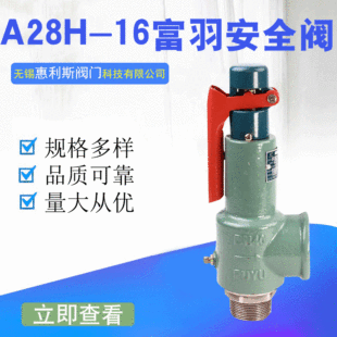 A28H-16/A28W-16T富羽品牌安全阀全启式丝口安全阀可提供代检服务-阿里巴巴