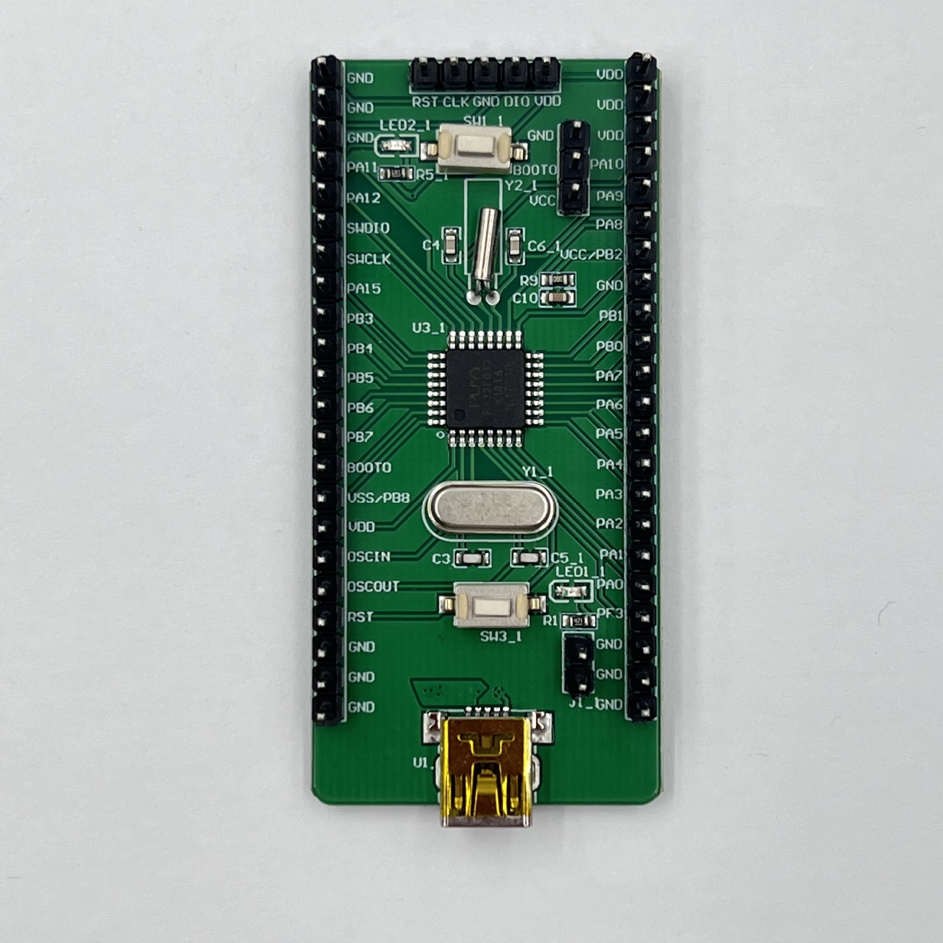 Puran offline burner PY32F003 PY32F030 mass production burning tool simulator development board ...