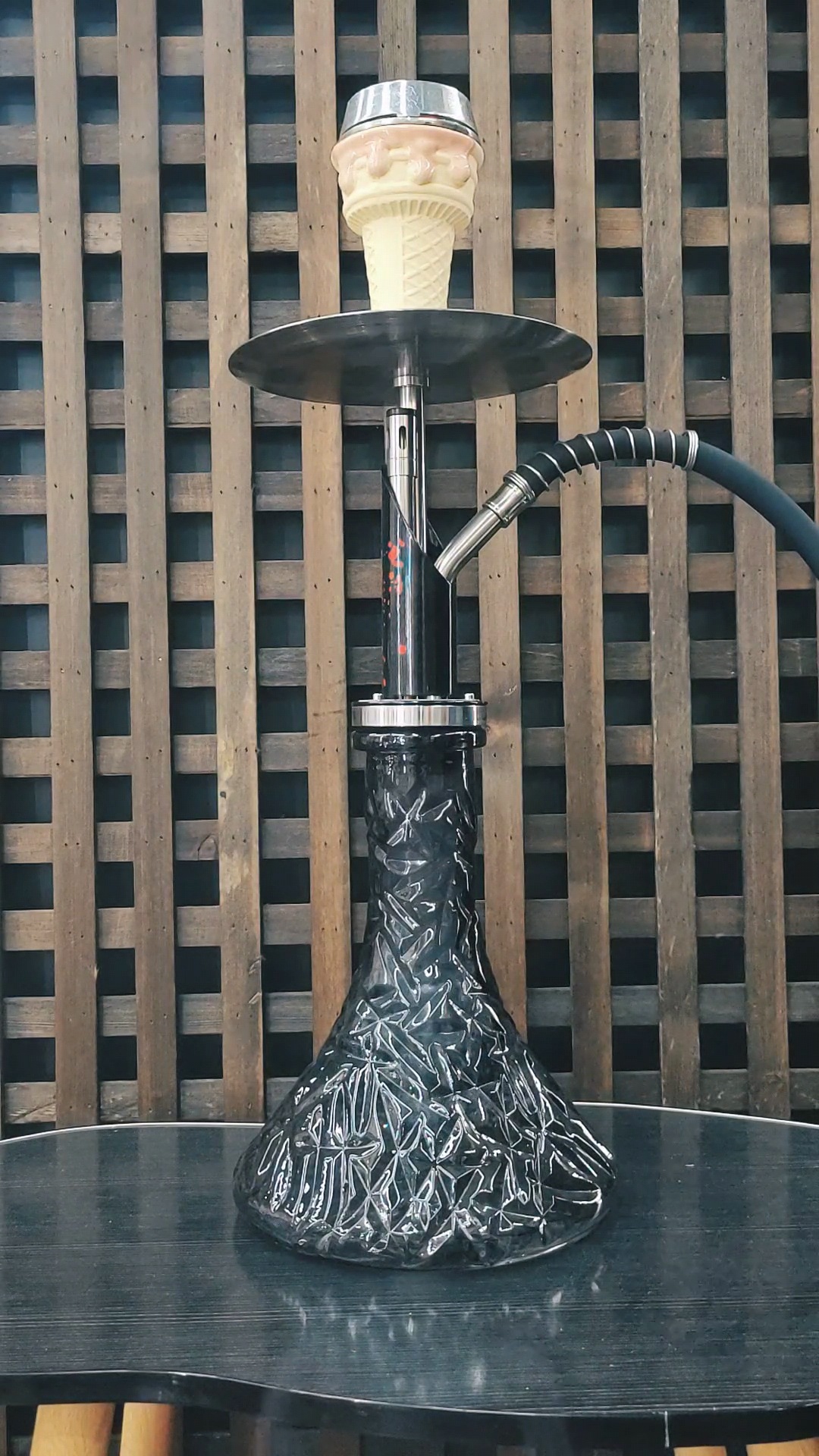 中东阿拉伯水烟不锈钢多彩元素大号水烟 酒吧炫酷水烟 shisha hoo-阿里巴巴