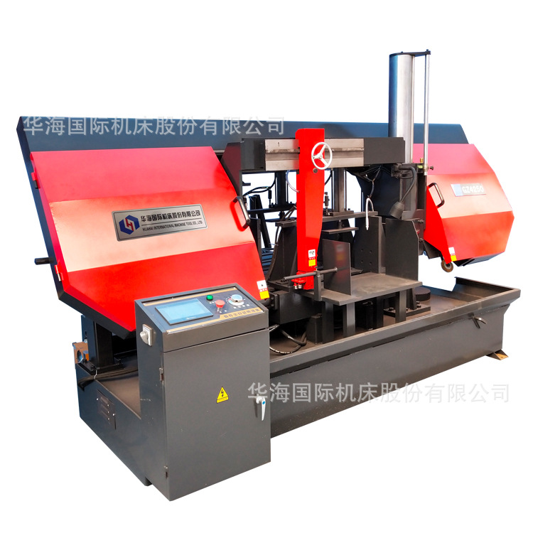 GZ4250全自动金属带锯床锯切各种钢管圆钢型材工字钢-阿里巴巴