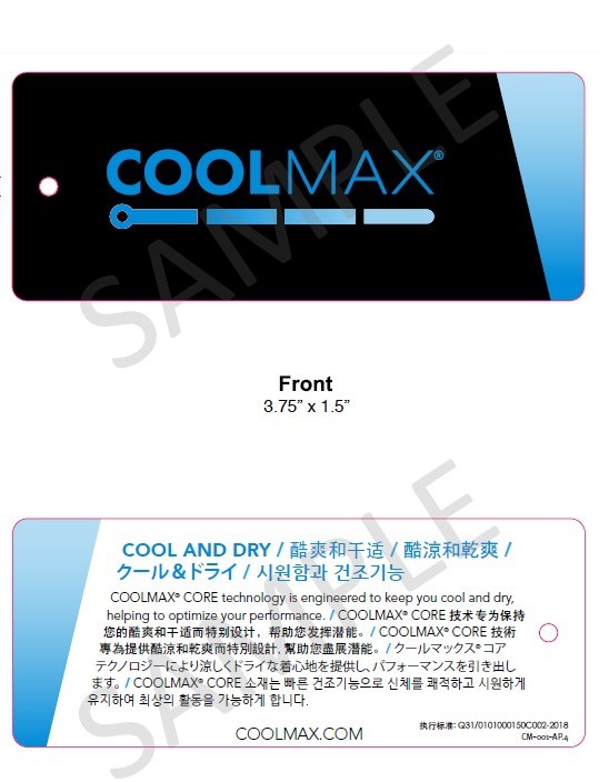 杜邦INVISTA英威达COOLMAX单向导湿森利涤纶丙纶针织面料吸湿速干-阿里巴巴
