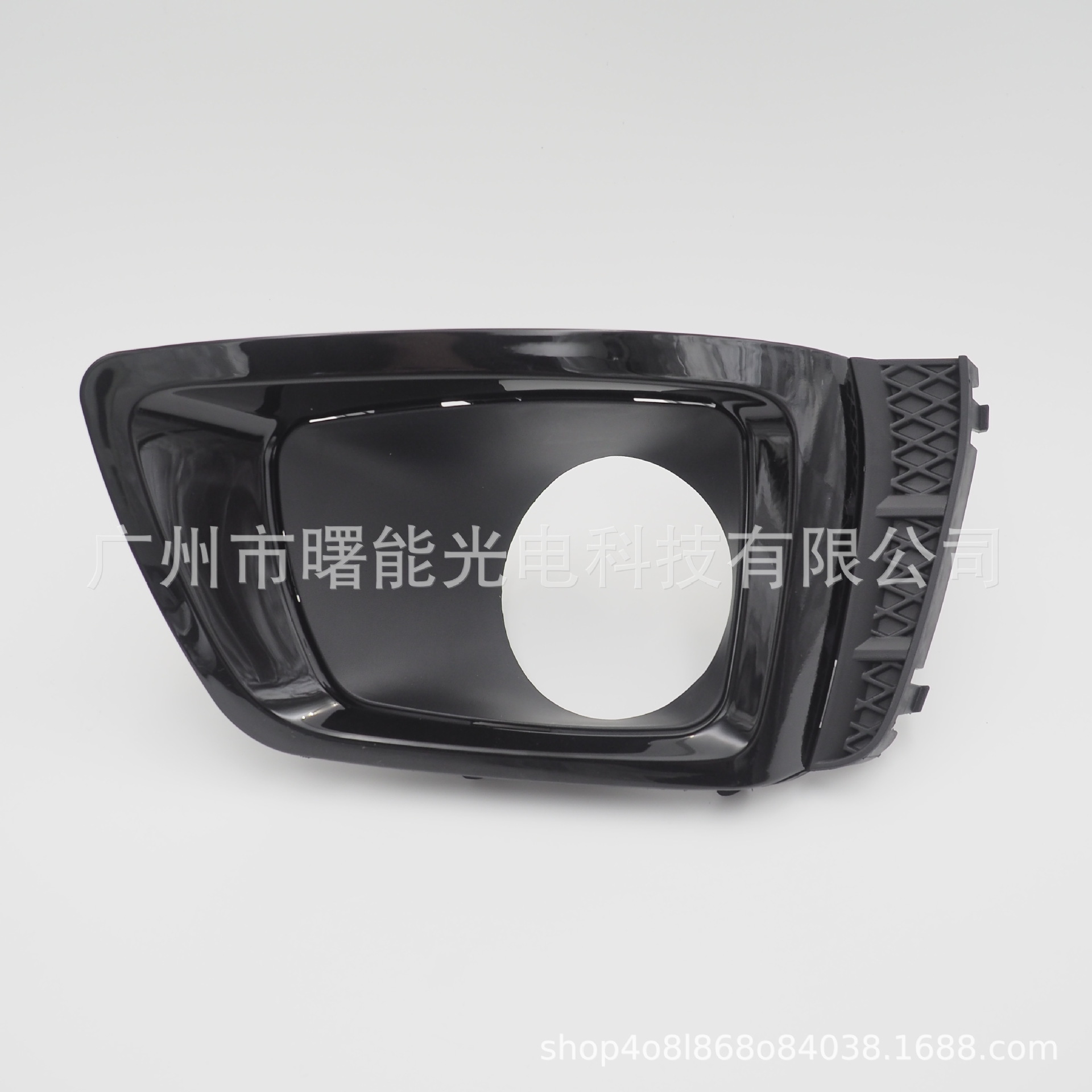 适用于斯巴鲁14-15年款森林人前雾灯框 杠灯盖板 前杠灯装饰罩黑-阿里巴巴