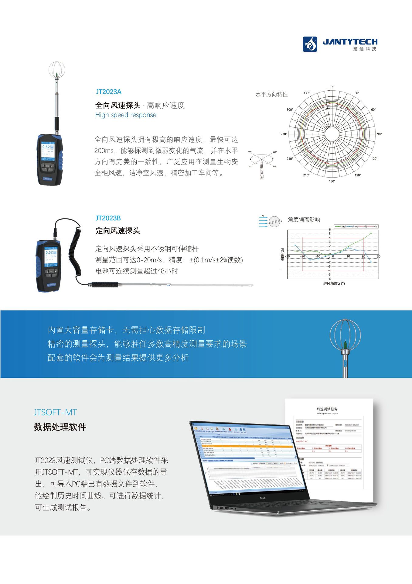 JT2023B 微风速测试仪 热敏风速仪 全向风速仪 定向风速仪 风速仪-阿里巴巴