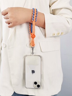 京橙编织伸缩手机挂绳手腕相机防丢绳男女加粗带子防摔户外运动-阿里巴巴