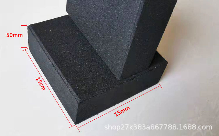 地面减震砖150*150*50mm酒吧KTV影院录音棚隔音砖高密度橡胶地砖-阿里巴巴
