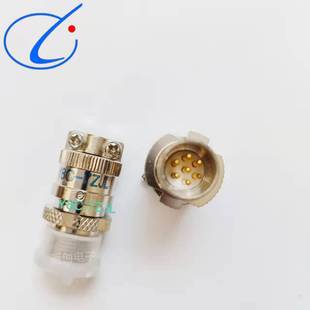 Y8系列圆形连接器Y8D-4TJ Y8D-4ZKL Y8D-4ZJB 插头插座4芯现货-阿里巴巴