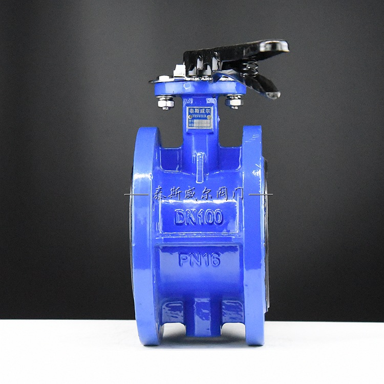 手动手柄法兰蝶阀 D41X-10Q/16Q PN10KG/16公斤压力DN50-DN1600等-阿里巴巴