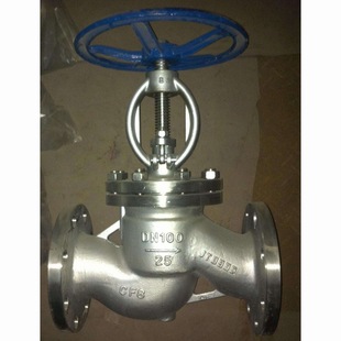 J41W不锈钢法兰截止阀 J41W-16P手轮铸钢阀门DN25-阿里巴巴