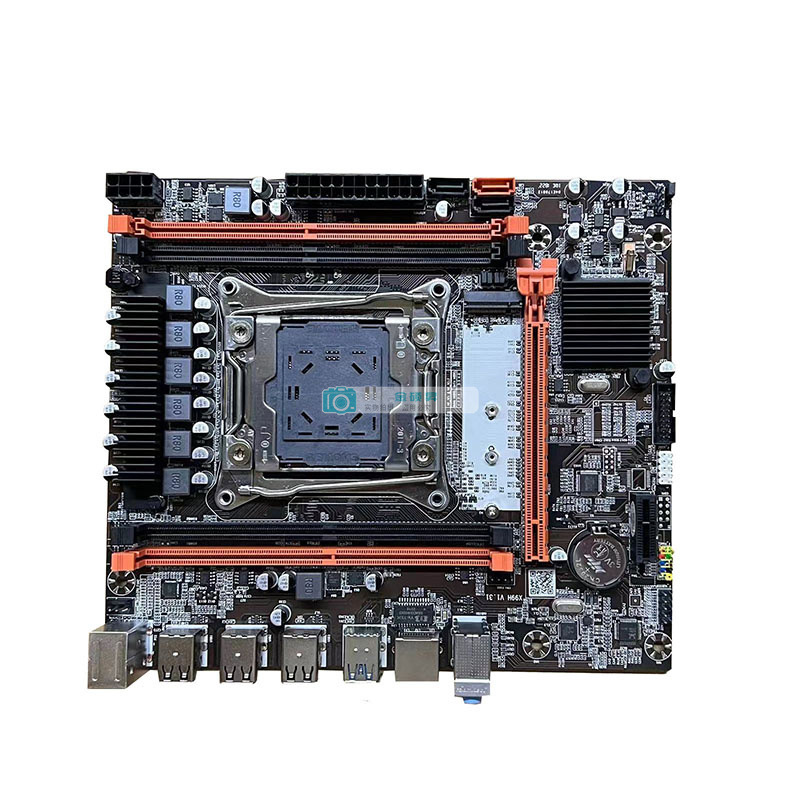 全新X99H电脑2011-3主板台式机ECC服务器DDR3支持E52678v3 2666V3-阿里巴巴