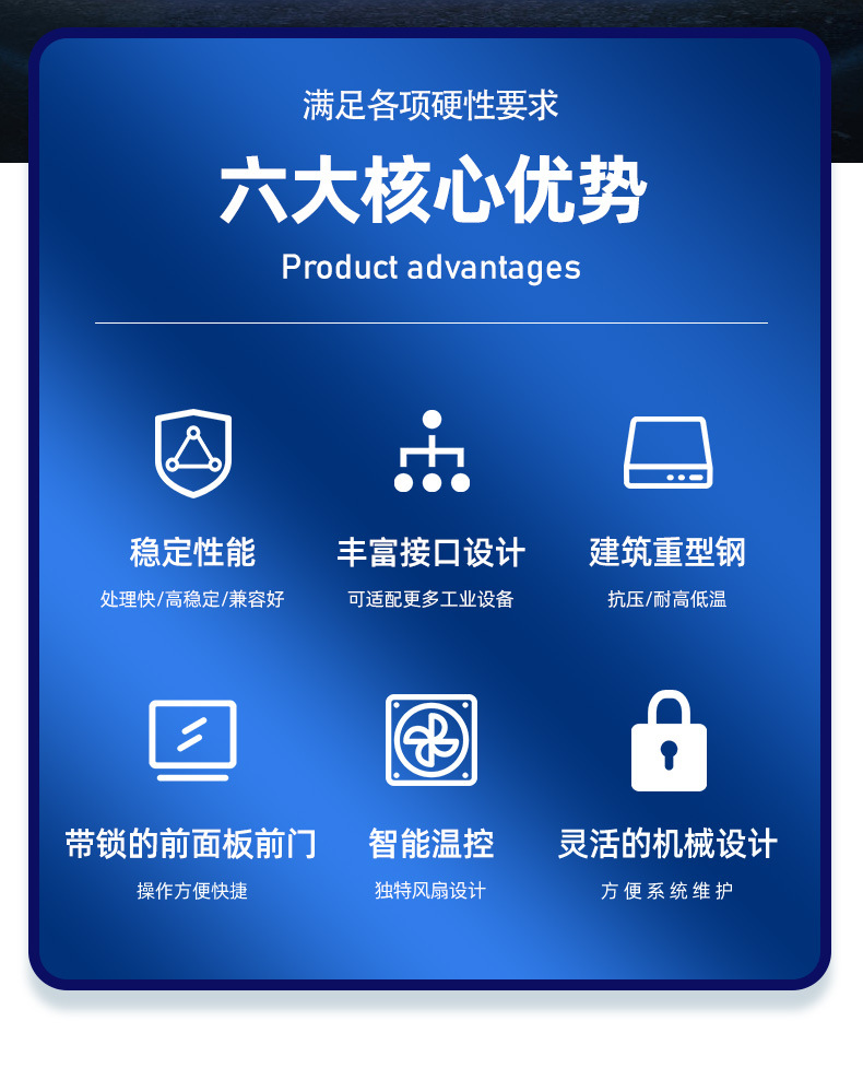 凌华RK-620工控机M43H主板4U上架式工控机工业电脑工控计算机-阿里巴巴