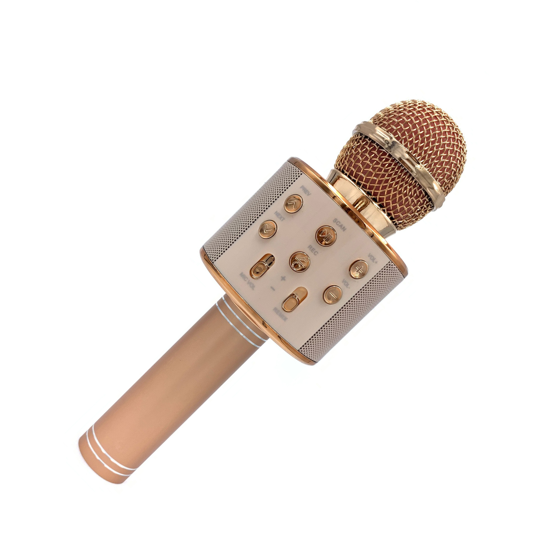 现货WS858卡拉OK无线蓝牙麦克风直播家用K歌宝话筒音响掌上KTV-阿里巴巴