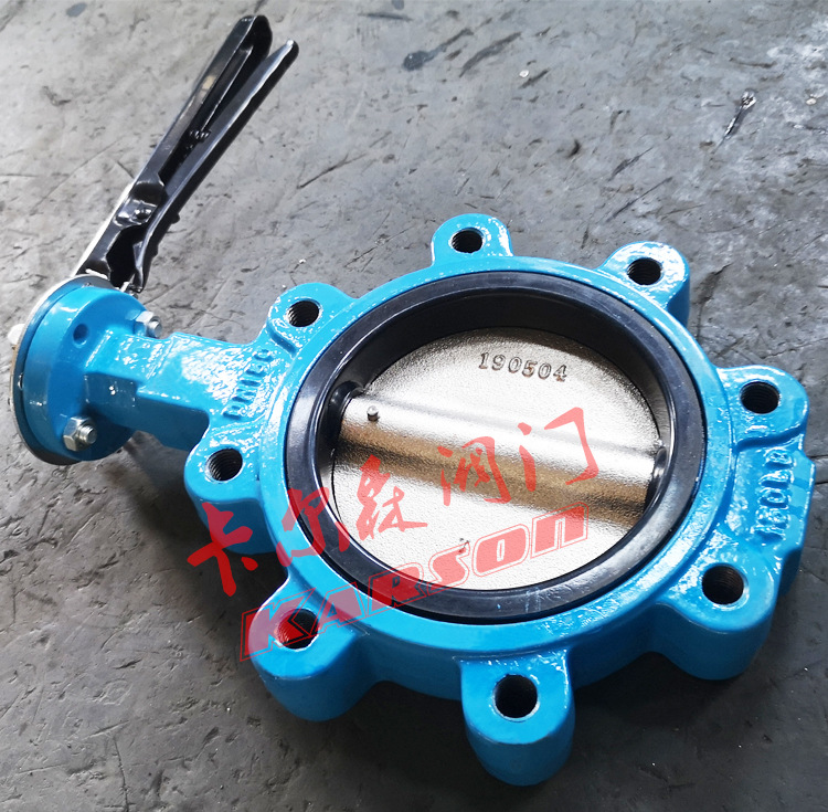 卡尔森厂家直销D71X-16Q球墨铸铁150LB美标对夹80 LT型凸耳式蝶阀-阿里巴巴