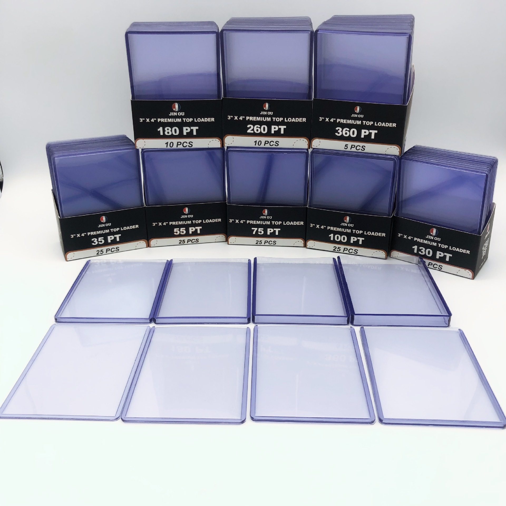 35pt-360pt高清透明硬卡套无刮痕卡夹PVC硬胶套-阿里巴巴