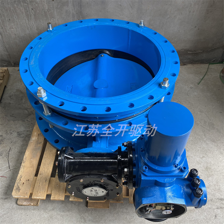 水利用电动软密封蝶阀D941X-10 DN1600 智能型电动装置 AC380V-阿里巴巴